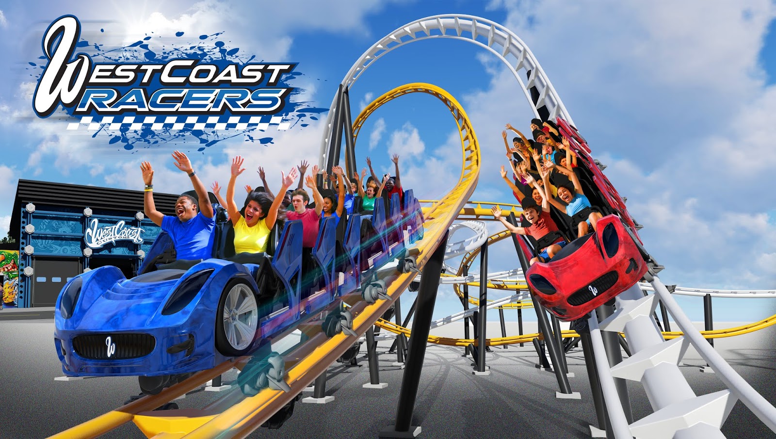 NewsPlusNotes: Innovative New Coaster - West Coast Racers - Headed to ...