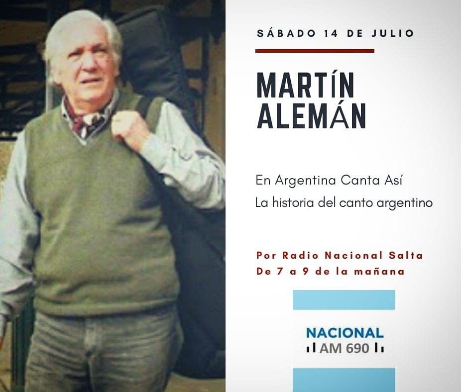 Argentina canta Así con Martín Alemán