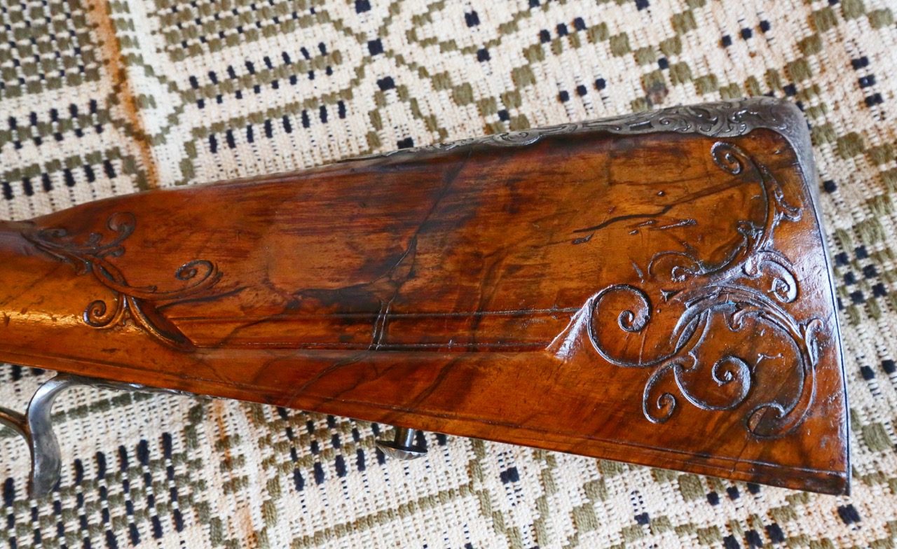 Contemporary Makers: Antique Flintlock German Hunting Gun by Christoph ...