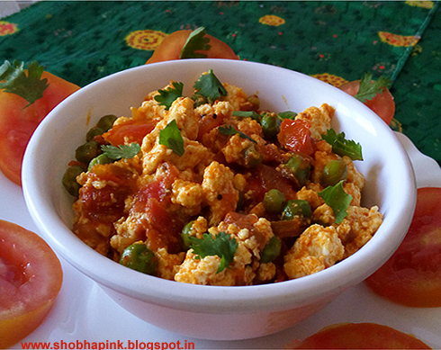 Shobha's: Paneer Bhurji