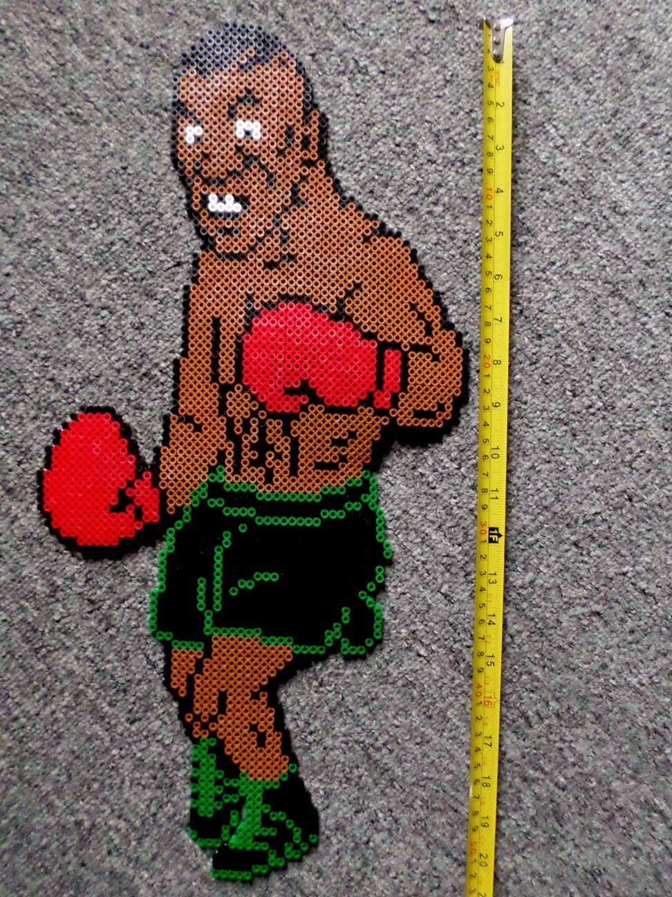 Long Black Fingers : Mike Tyson, Buster Bunny Perler Beads (update)