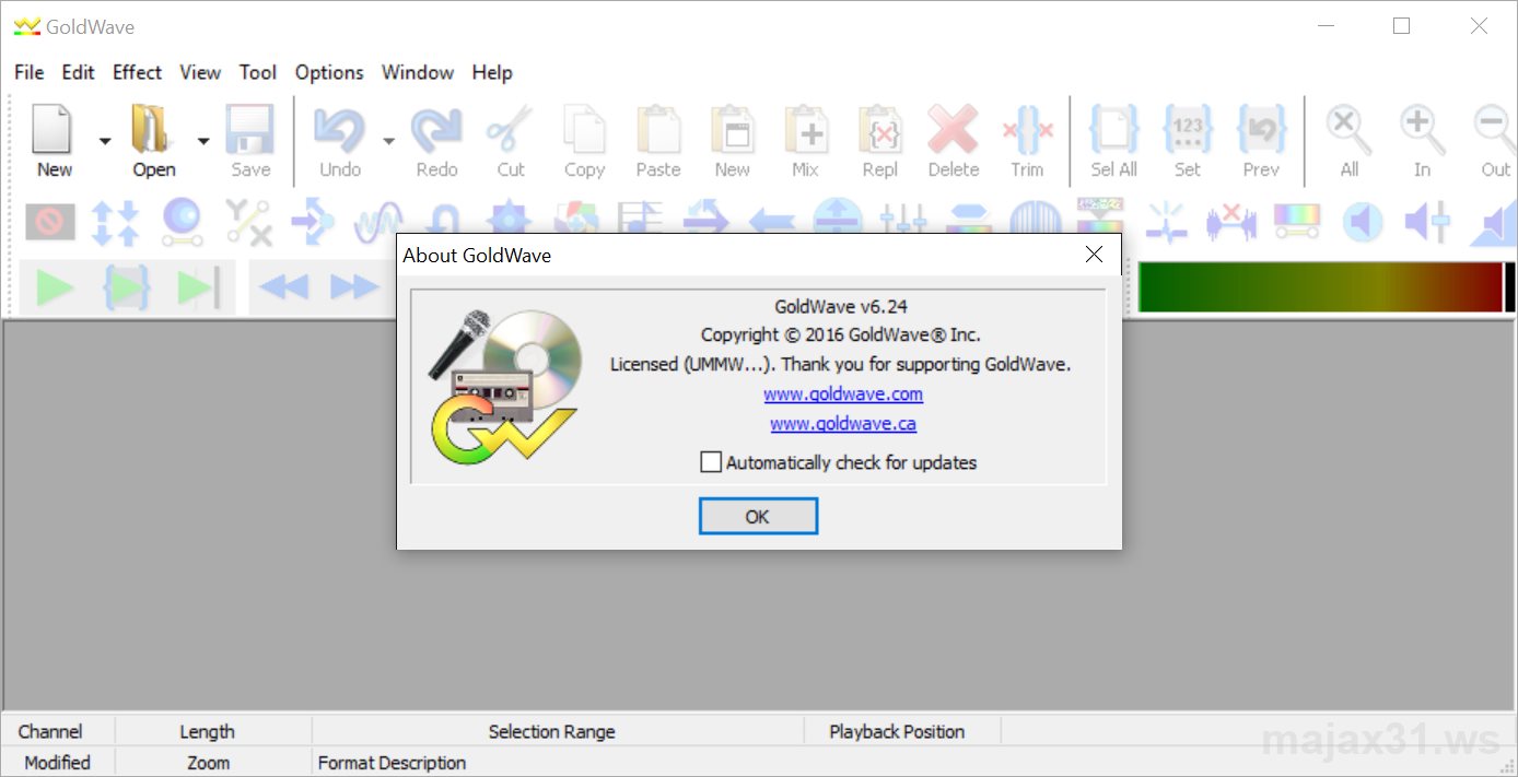 Goldwave 6-32 serial key - harmonydolf