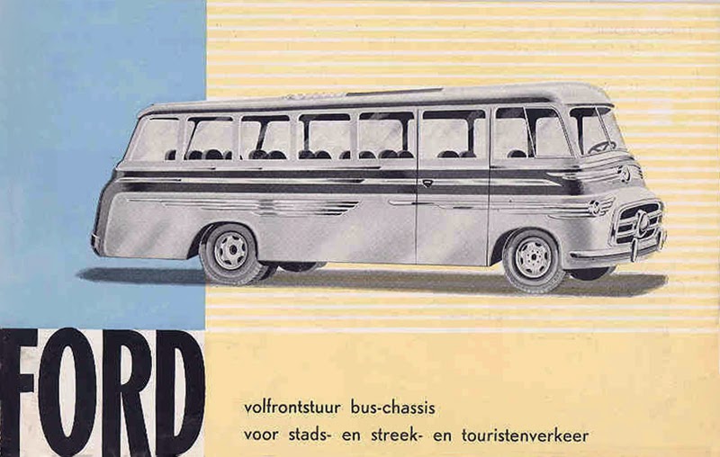 transpress nz: 1950 Ford (Netherlands) bus
