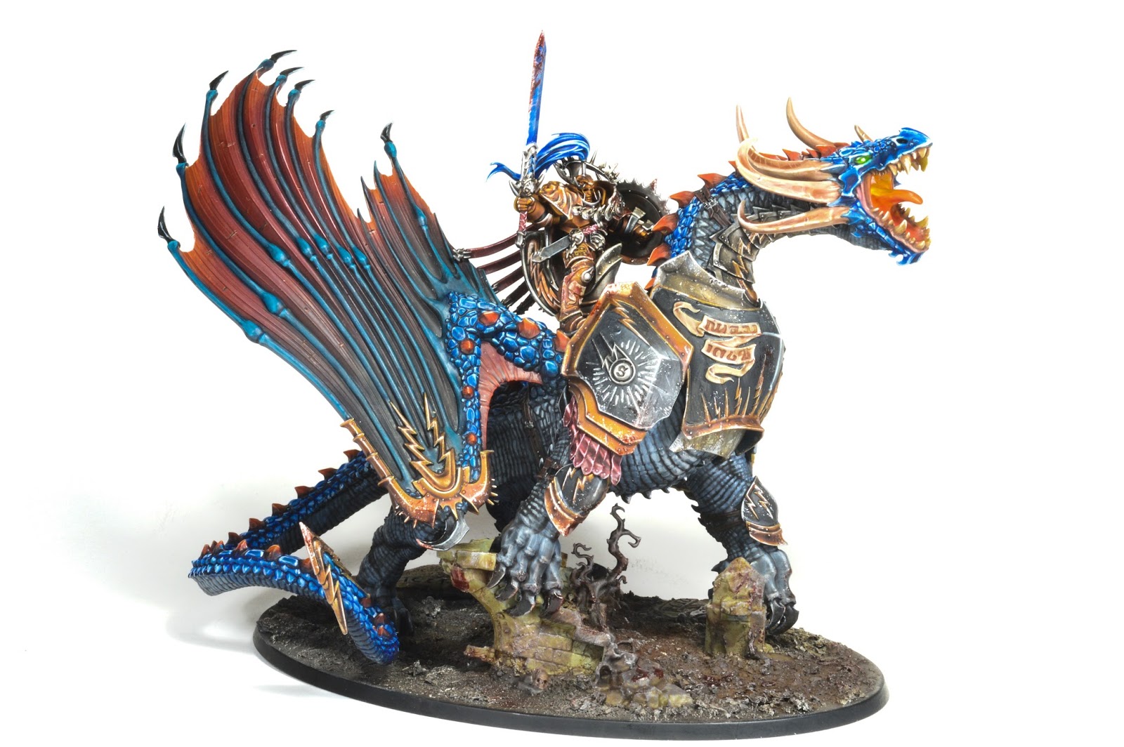 Showcase: Stormcast Eternals Lord-Celestant on Stardrake - Tale of Painters