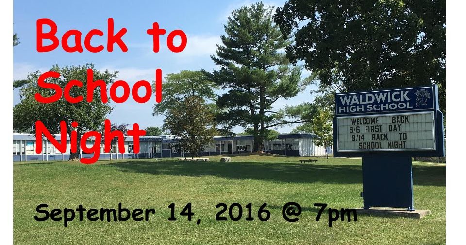 Waldwick High School Principal's Blog