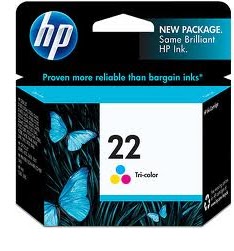 toko Cartridge Tinta Toner Ribbon print: Tinta inkjet hp 22 Color (C9352AA)