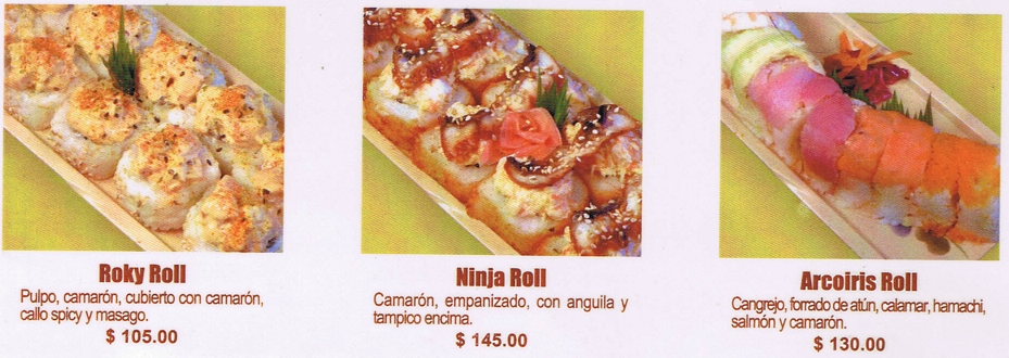 ORIGAMI EXPRESS: MENU