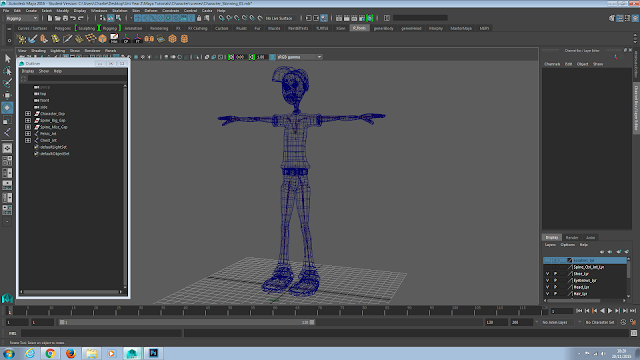 Charlie Serafini's Art Blog: Pipeline 1 - Character Skinning Part 2