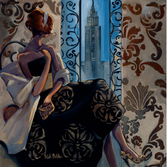 Maher Art Gallery: Trish Biddle | Fashion and Art Déco american painter