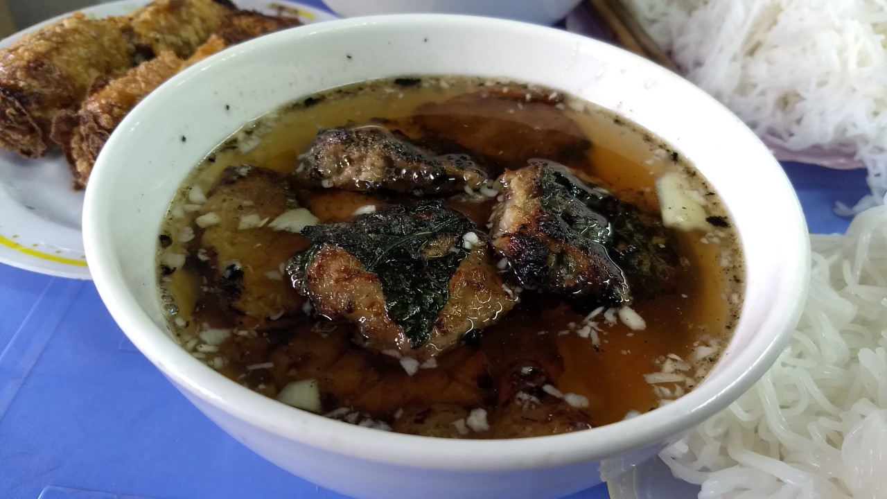 Hanoi - Bún Chả and Nem Rán - Menu In Progress