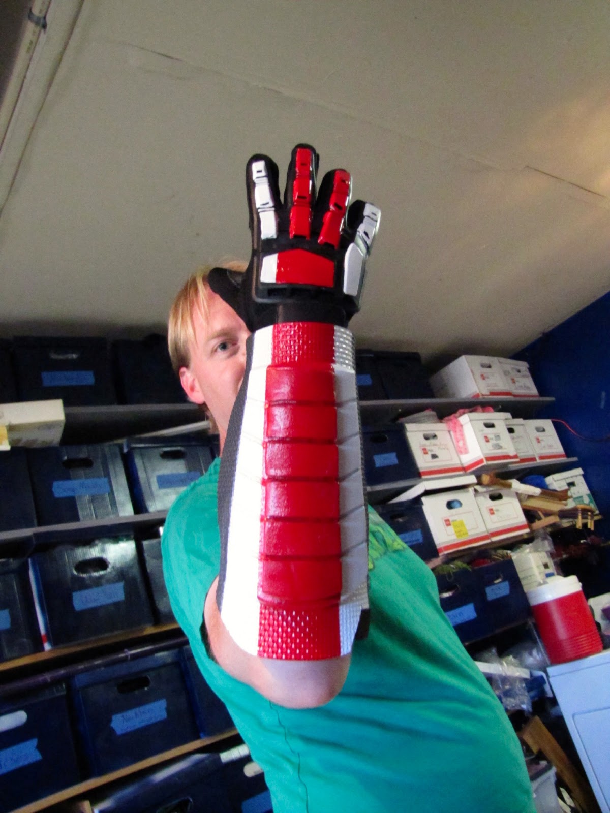 N7 Mass Effect Armor Build: Day 14-18: Arms