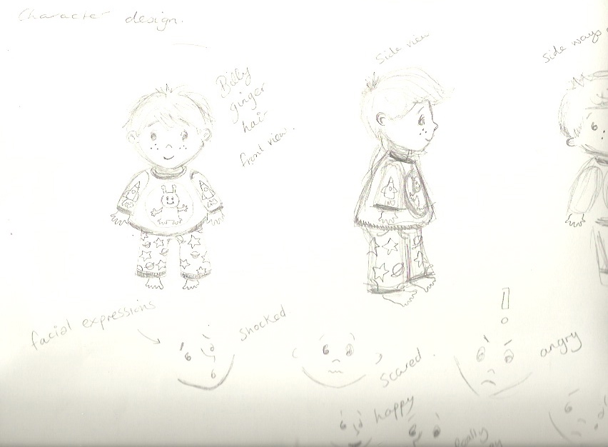 Alishia Ward: Children's Picture Book, Character Design.