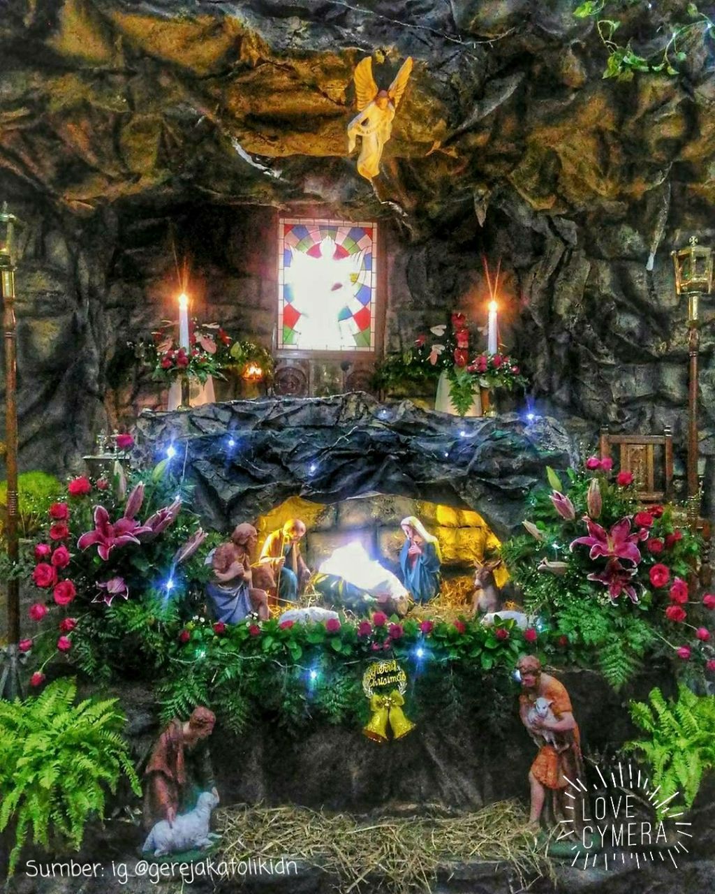 Beberapa Dekorasi Kandang Natal 2017