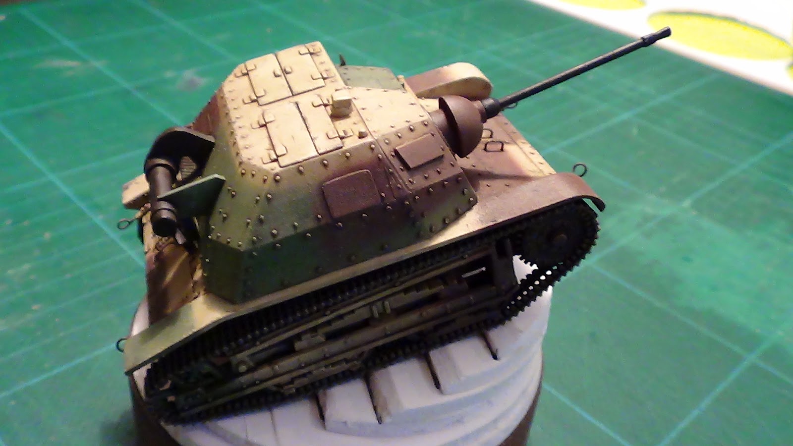 Size's military scale models: Polish TKS tankette with 20 mm FK cannon ...