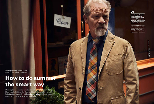 Skinnydip: DAVID TITLOW SHOOTS PETER MULLAN FOR ESQUIRE