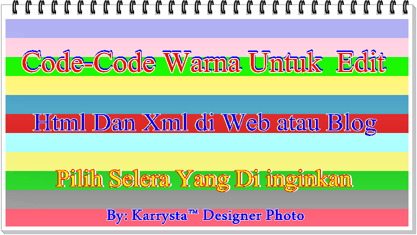 KODE WARNA | Permata Biru