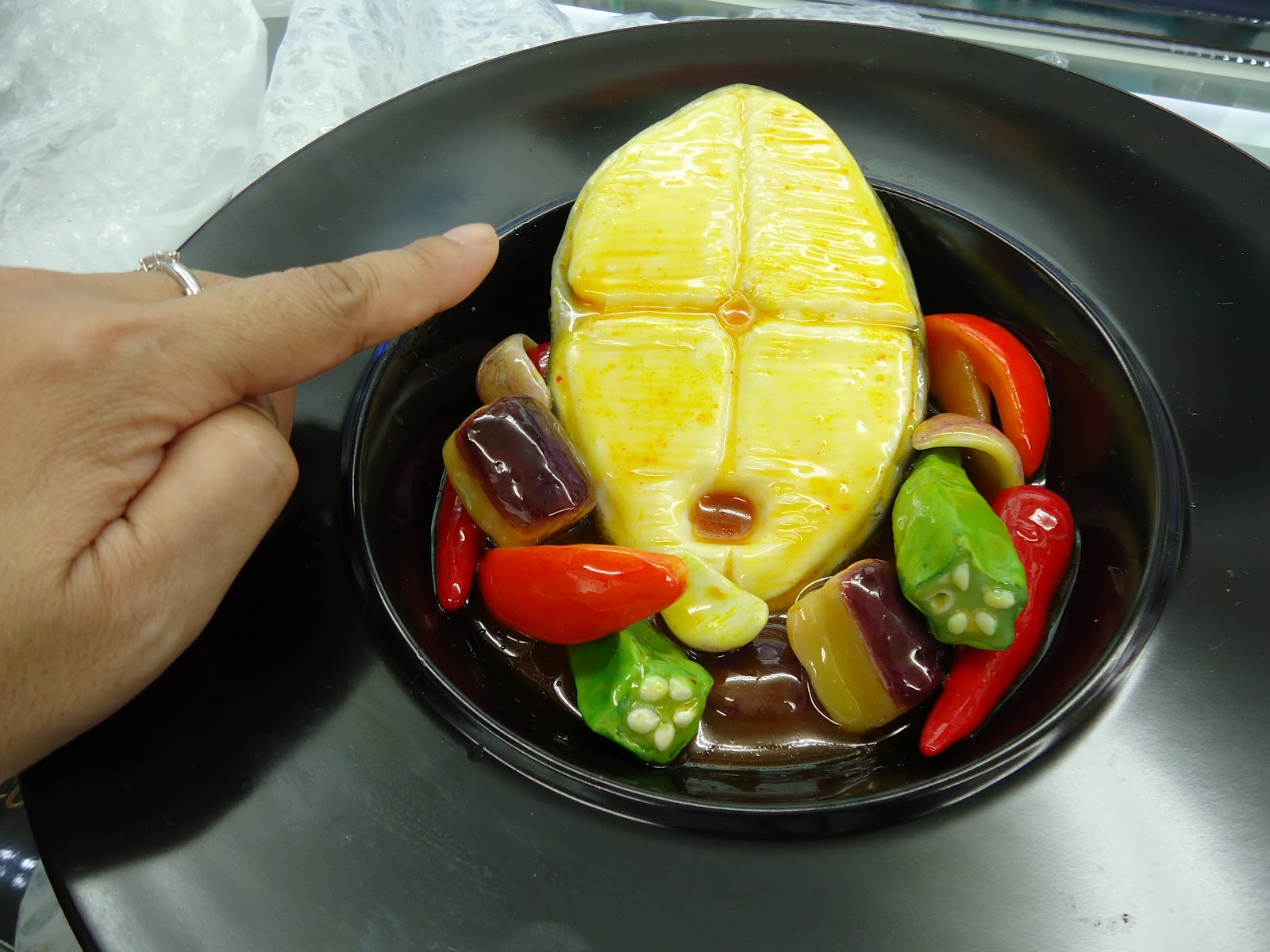 Kin's Miniature Workshop Handmade Clay Food by Kin Quek. Have Fun With ...