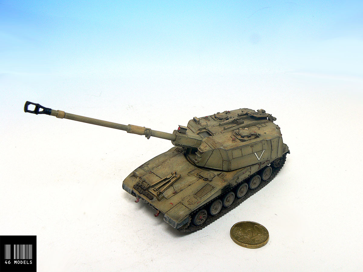 46 MODELS by Tomasz Bajer : Sholef 155 mm self-propelled howitzer 1/72