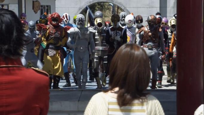 Henshin Grid: Evil GokaiOh, Extra Keys, Previous Grunts