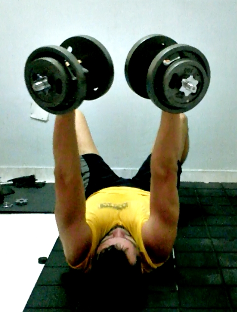 Rutina Full Body utilizando un par de mancuernas