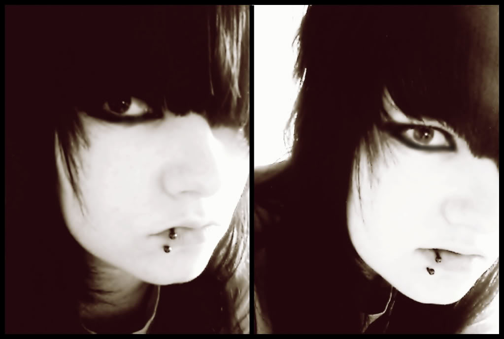Emo Hair | Emo Hairstyles | Emo Haircuts: emo lip piercing