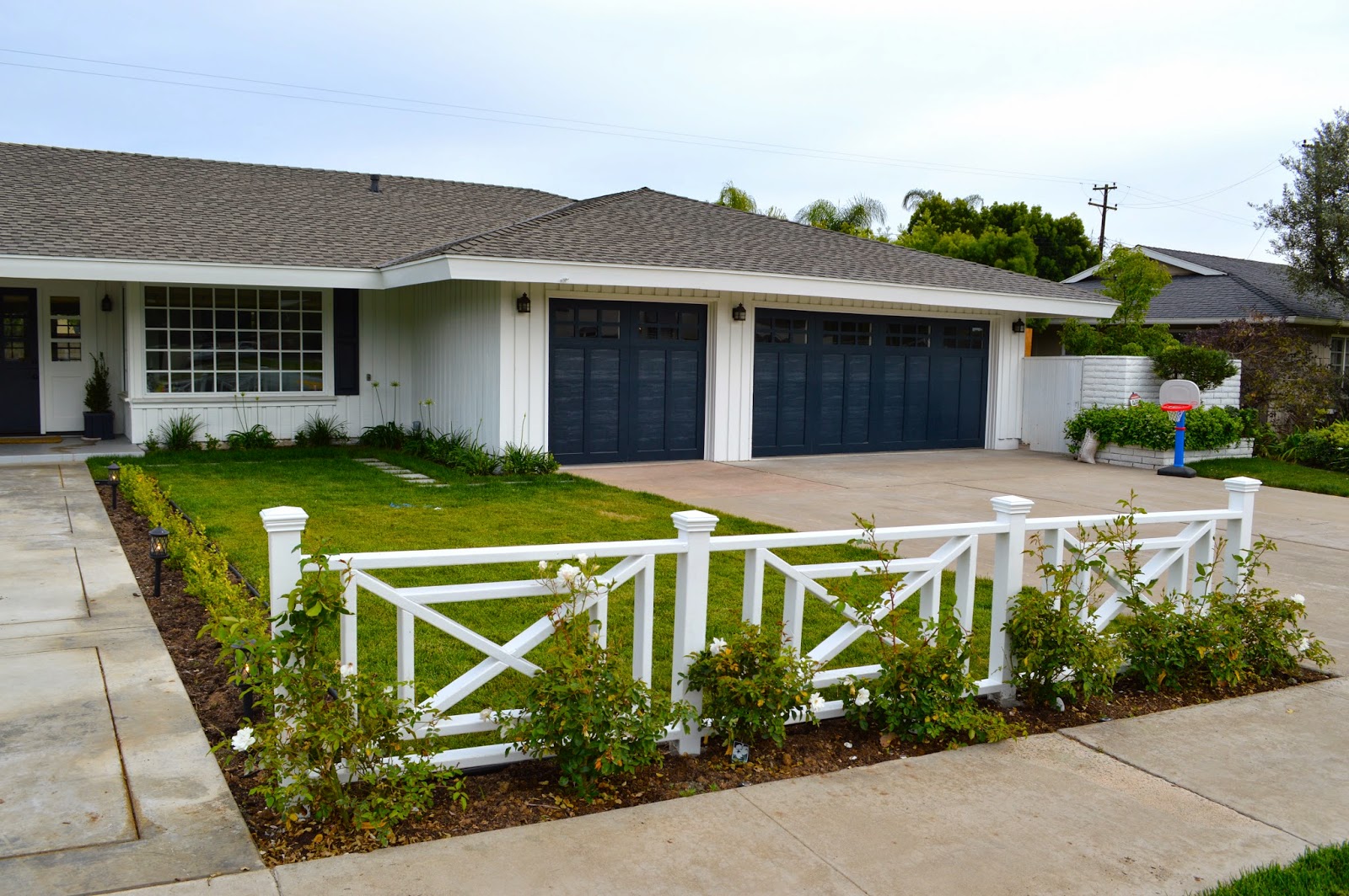 The Cape Cod Ranch Renovation: Front Yard & New Fence