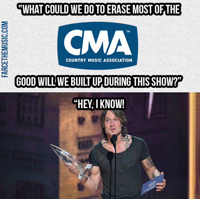 Farce the Music: CMA Awards Memes: FGL, Bebe, Keith, Ricky Skaggs