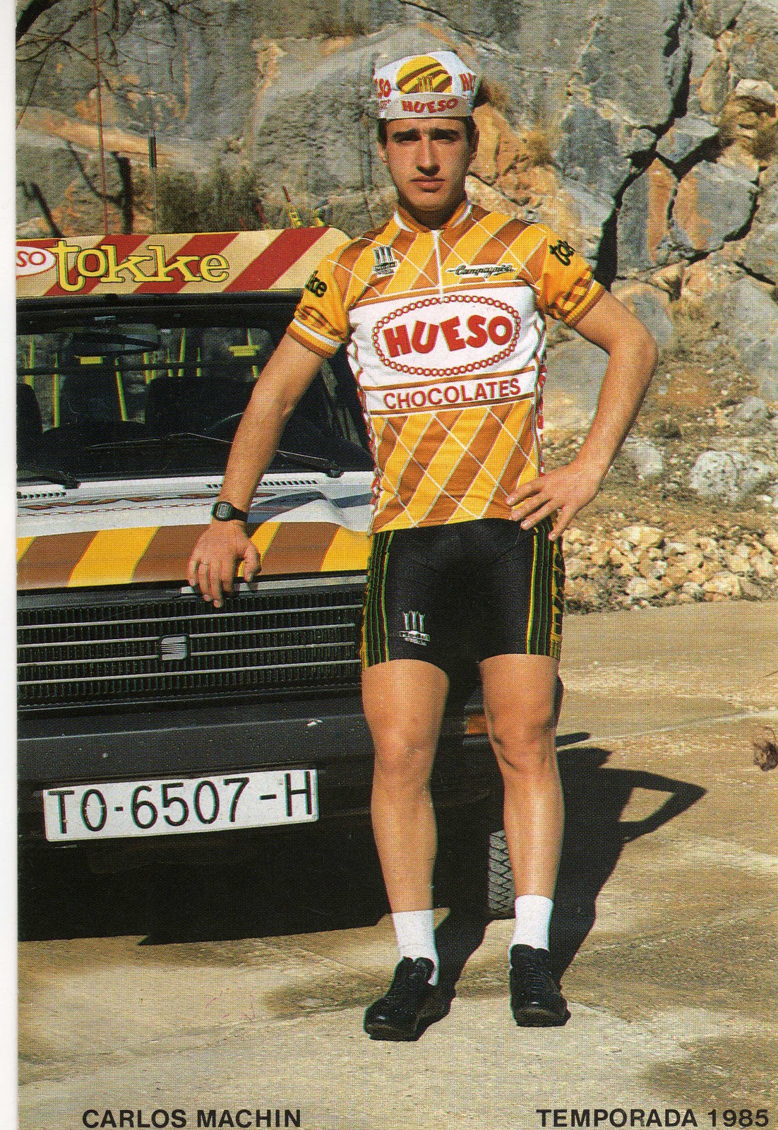 Equipo Chocolates Hueso Temporada 1985 - Pedaladas