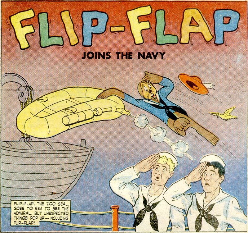 The 1940s Funny Animalphabet: 1940s Funny Animalphabet - F