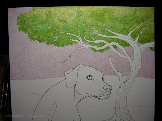 Brain Drain: Art and Sketches by Jillian Lambert: Rhodesian Ridgeback ...