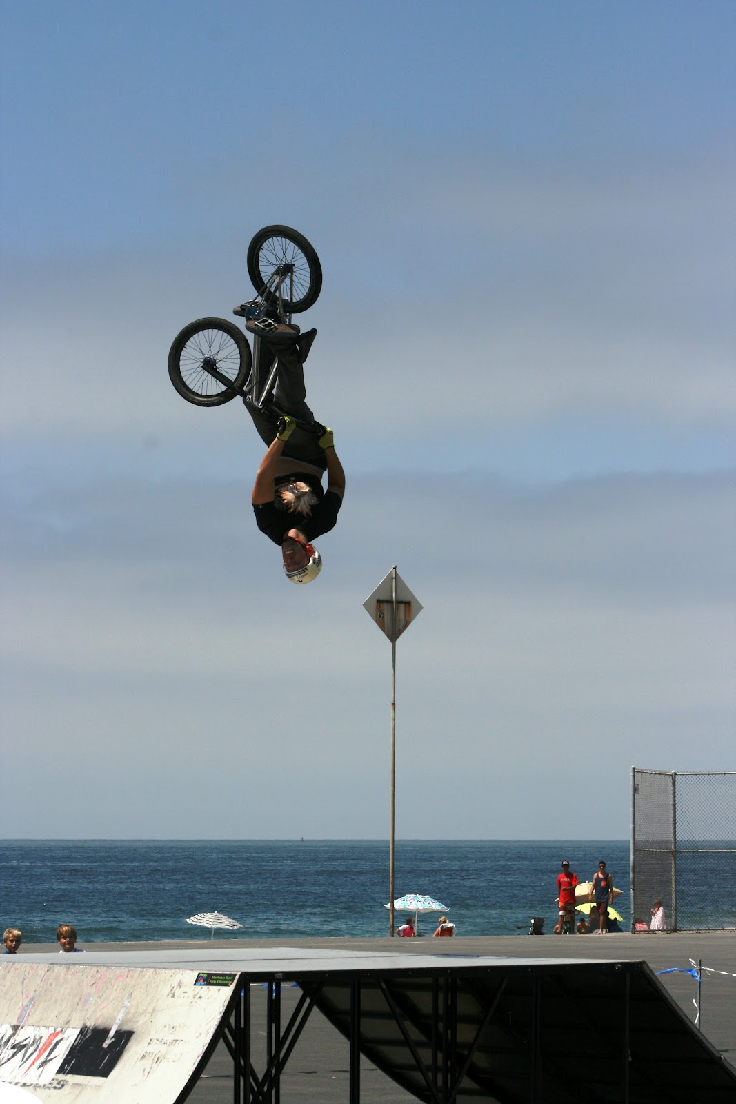 ciao! newport beach: BMX riding at the beach
