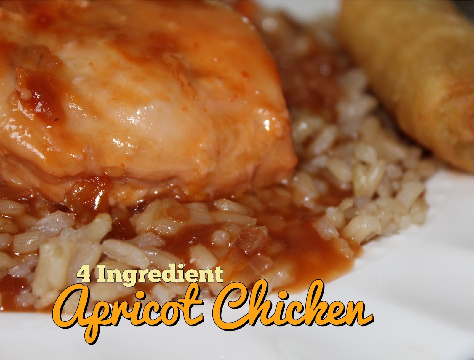 Living on Cloud Nine: 4 INGREDIENT APRICOT CHICKEN