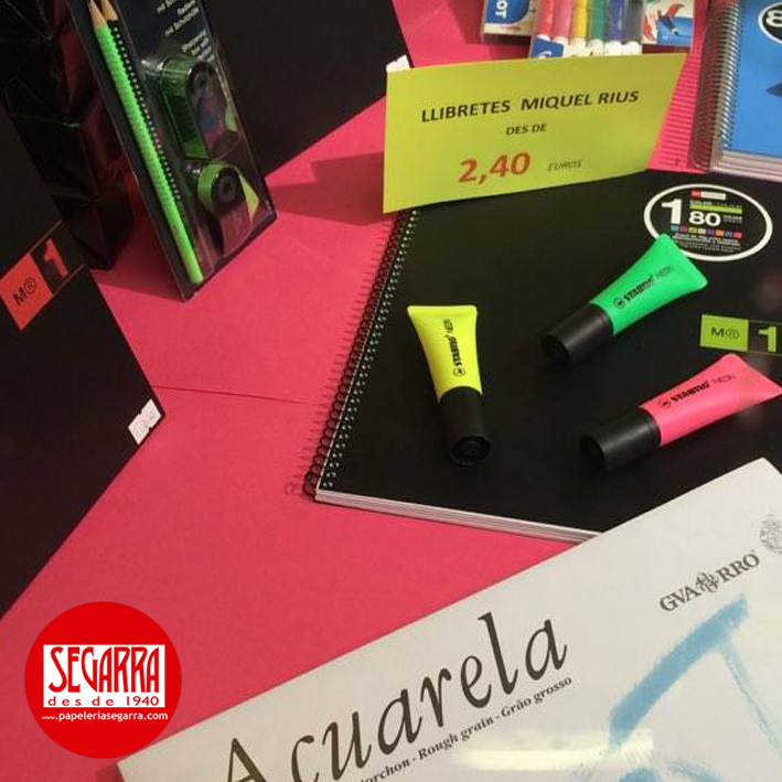 vuelta al cole material escolar