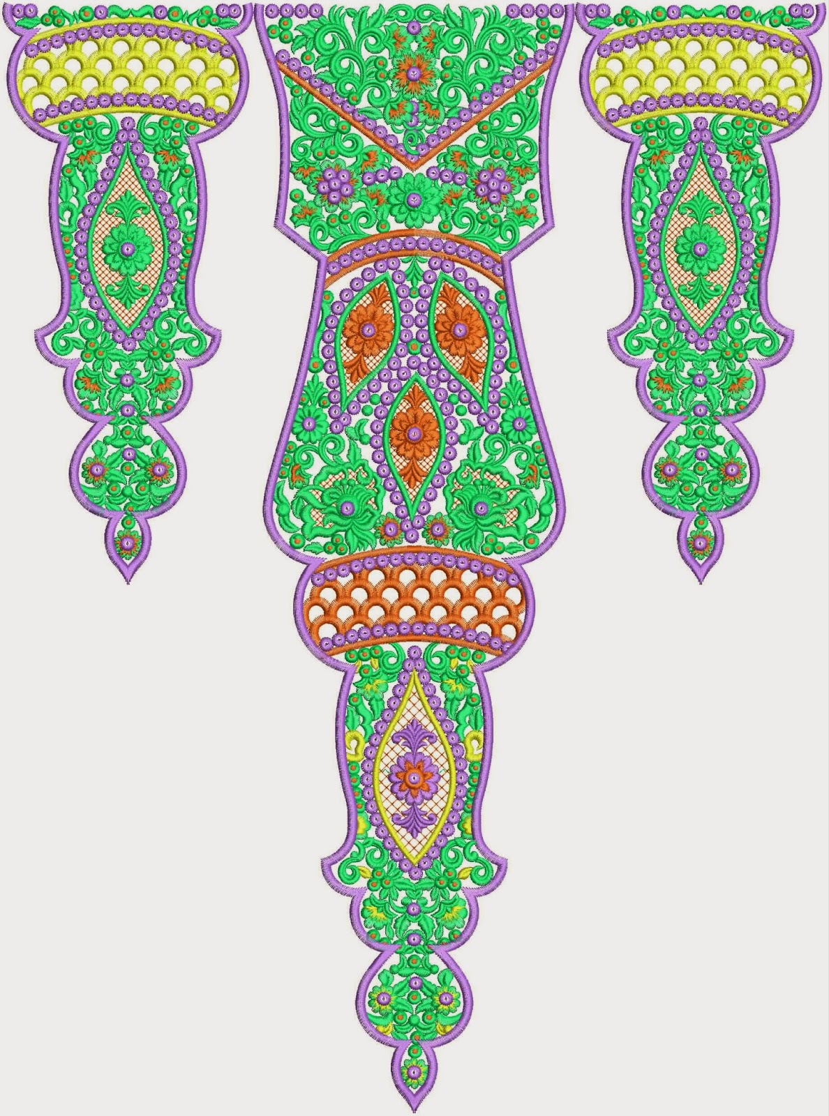 Embdesigntube: Wedding Wear Embroidery Suits Dresses Designs