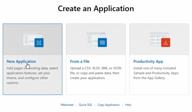 How To Create First Web Application in Oracle APEX - Learning Database by Example