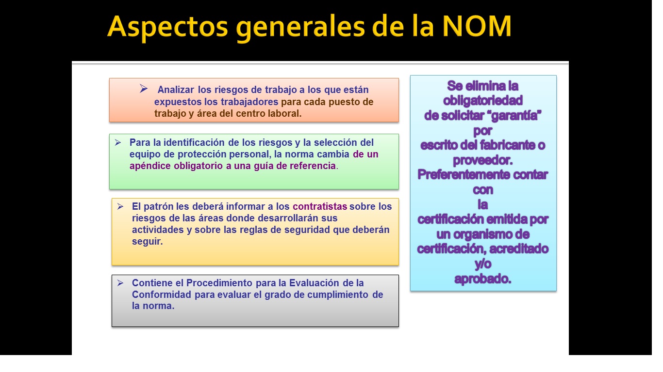 Apuntes de Ingenieria Industrial : NOM-017-STPS-2008 EQUIPO DE PROTECCIÓN