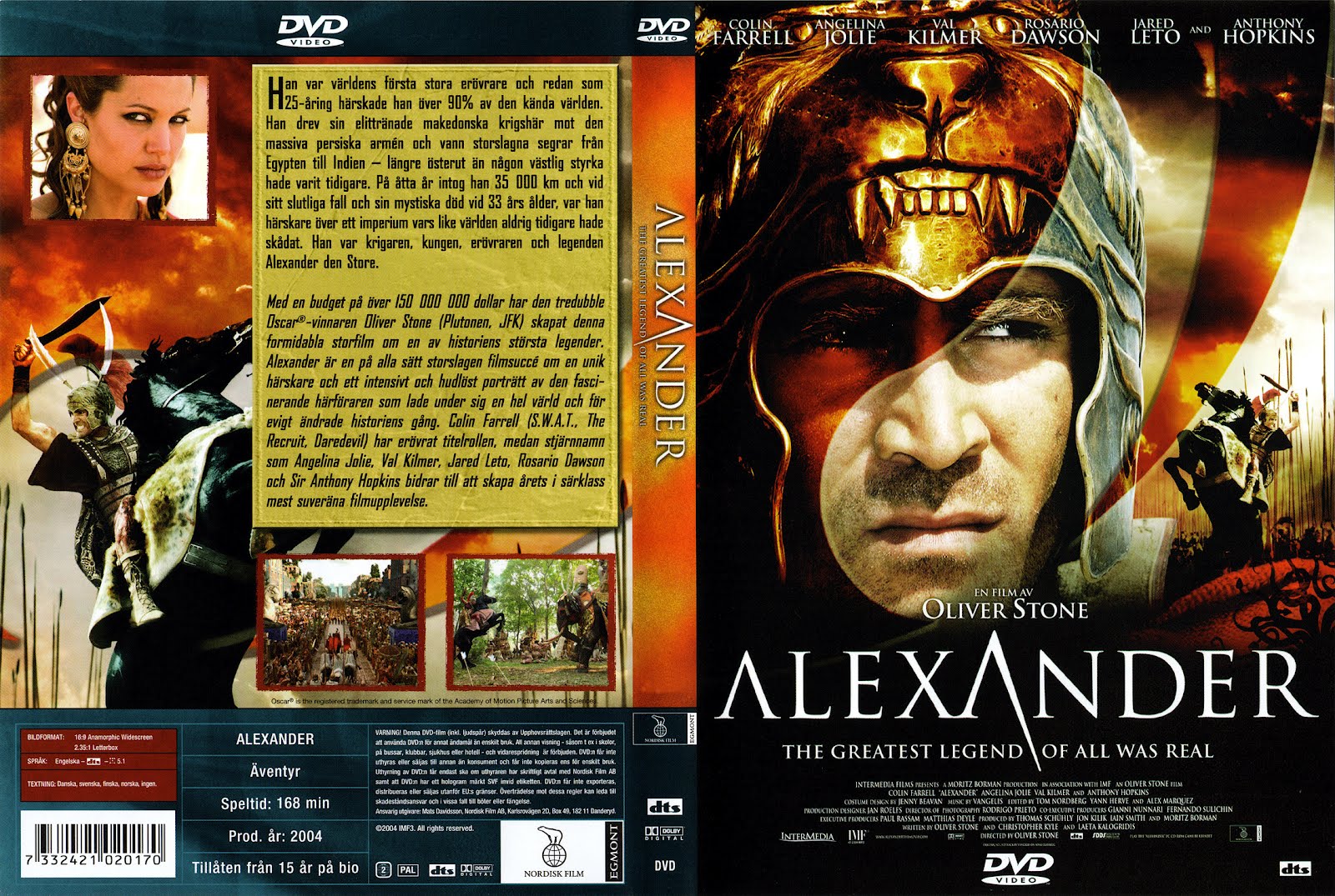Alexander (2004) | Movie Poster and DVD Cover Art
