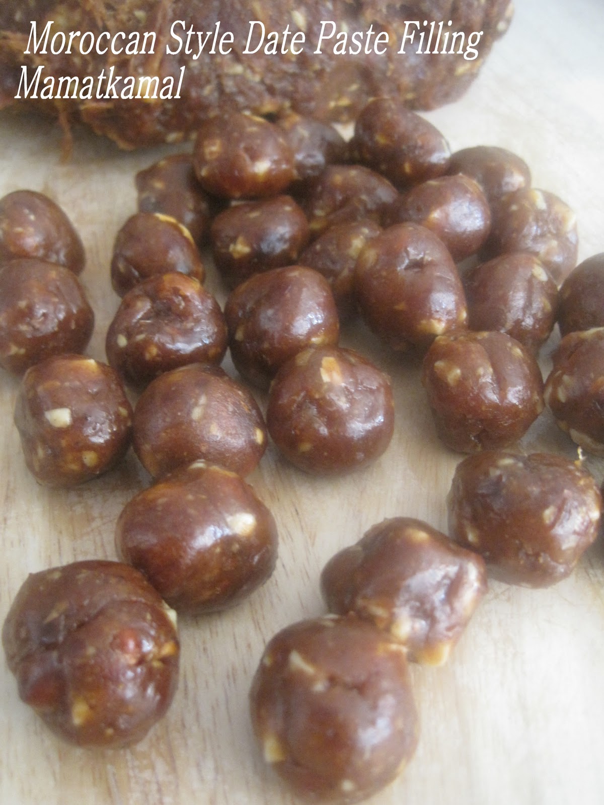 South Morocco Style Date Paste Filling / Pâte de Dattes Style Marocain ...