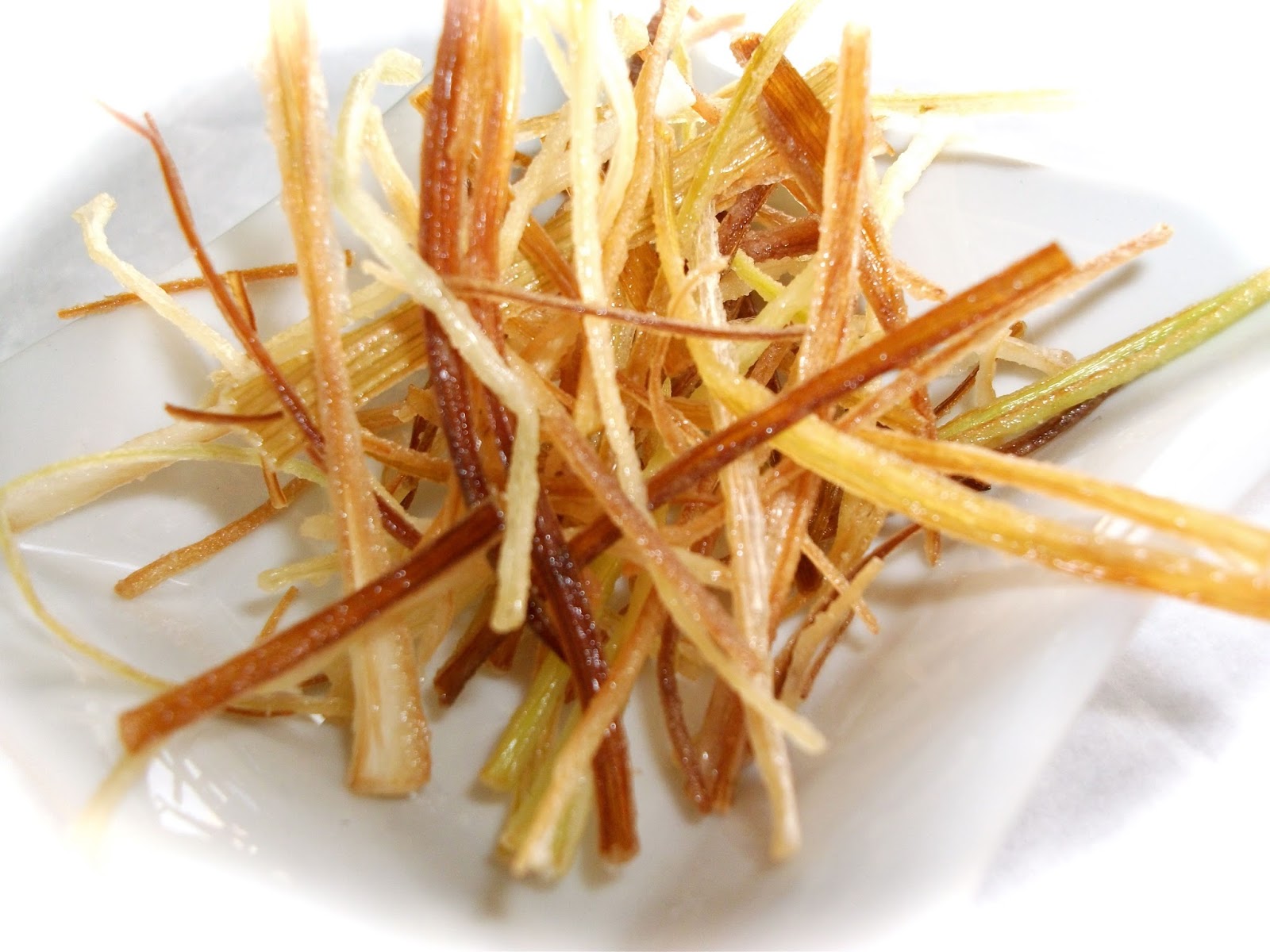 Sachet d'Épices: Crispy de alho poró