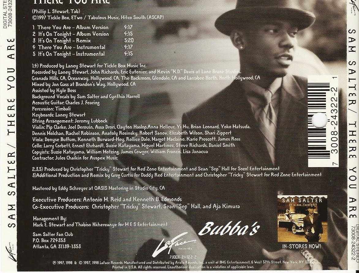 BabyBubba's Stash: Sam Salter ‎– There You Are