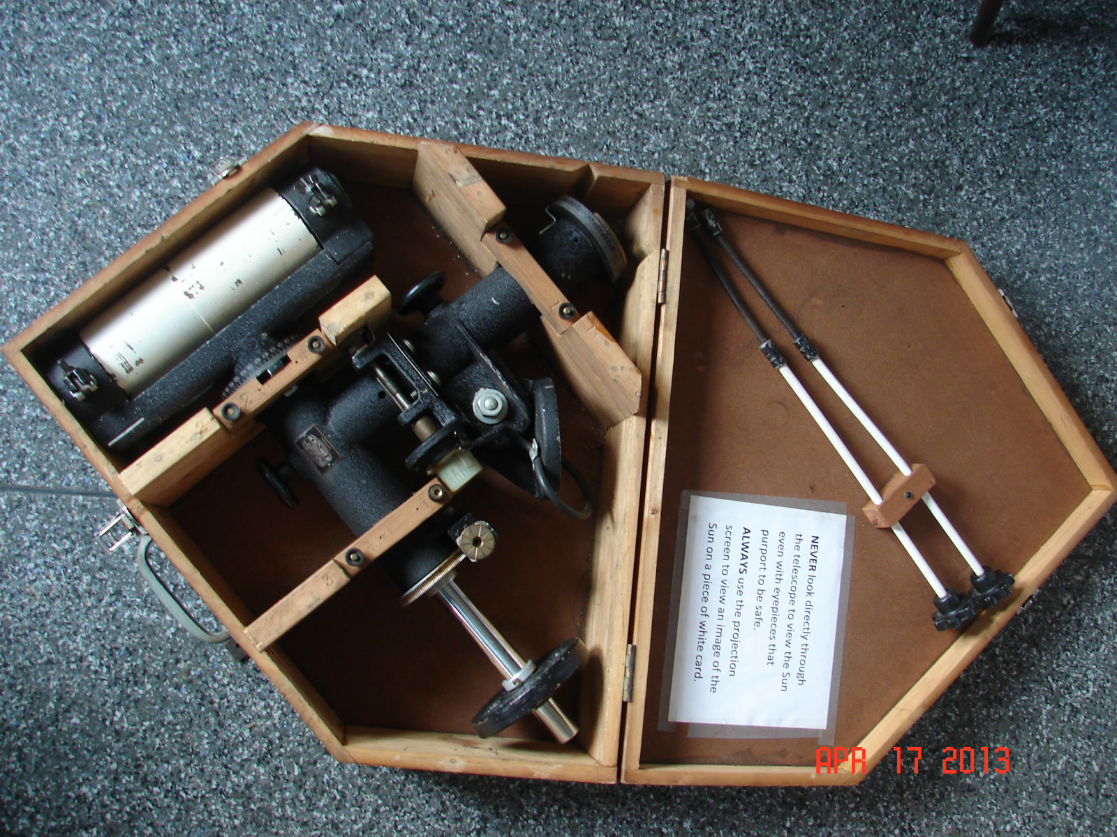 Fullerscopes Telescope Mountings: 80mm refractor on eBay
