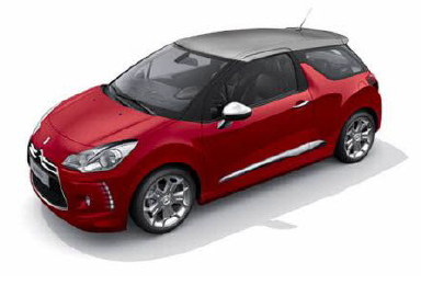 シトロエン人 Citroën Man: Rouge Rubi PSA Color code (PSA ルビー・レッド カラーコード)