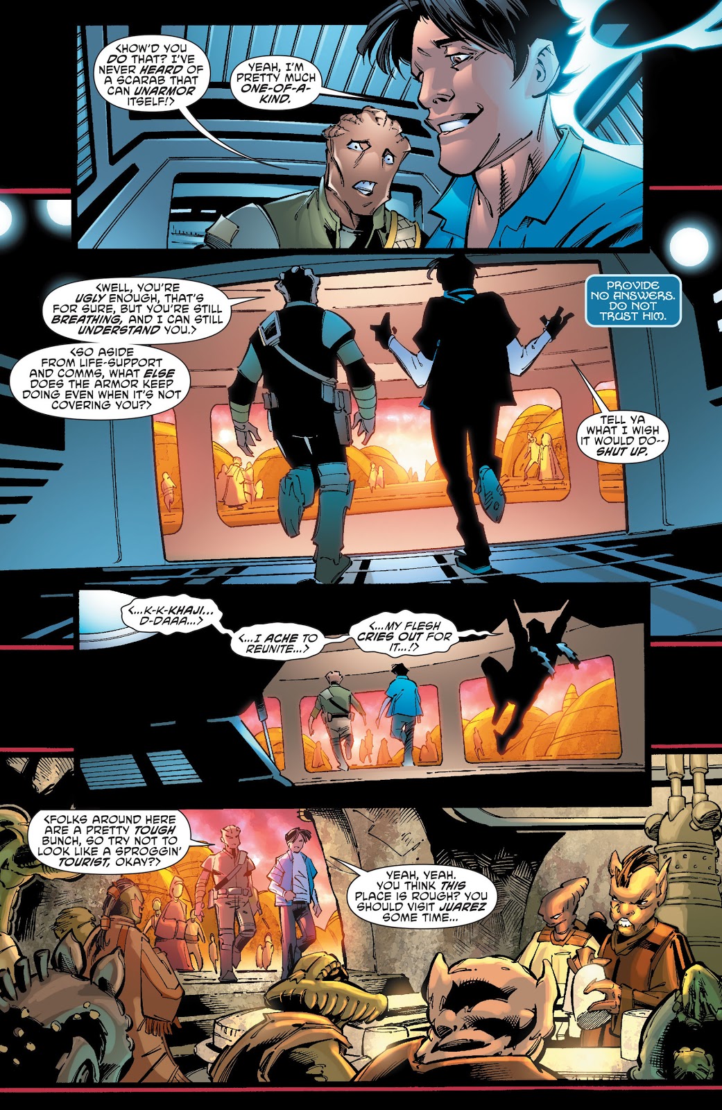 COMIC BOOK FAN AND LOVER: BLUE BEETLE: EN LA STYX - DC COMICS