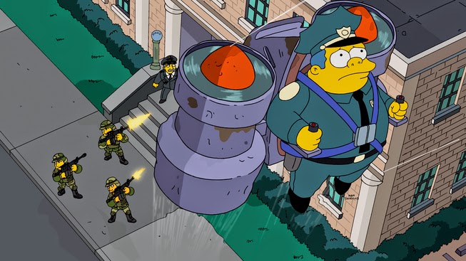 SNEAK PEEK : "The Simpsons: Sky Police"
