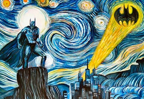 Art History : The Starry Night Parody