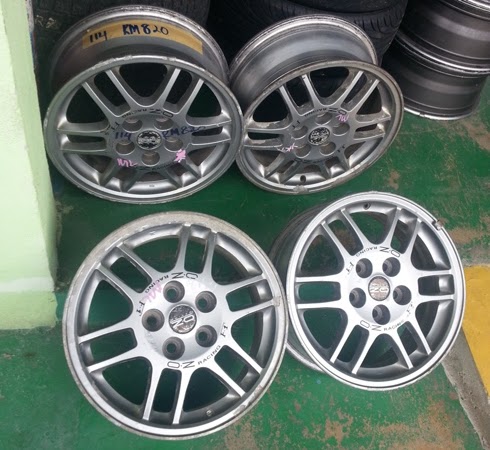 Dingz Garage: 16 inc Rim Oz Racing Lancer Evo 4