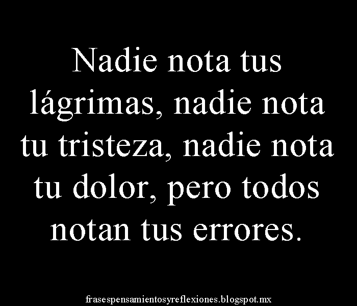 Frases Pensamientos Y Reflexiones: Frases De Errores