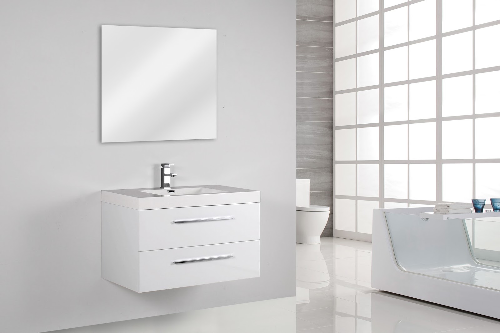 Pinnacle 900 White - Vanity ~ CARTIA AUSTRALIA
