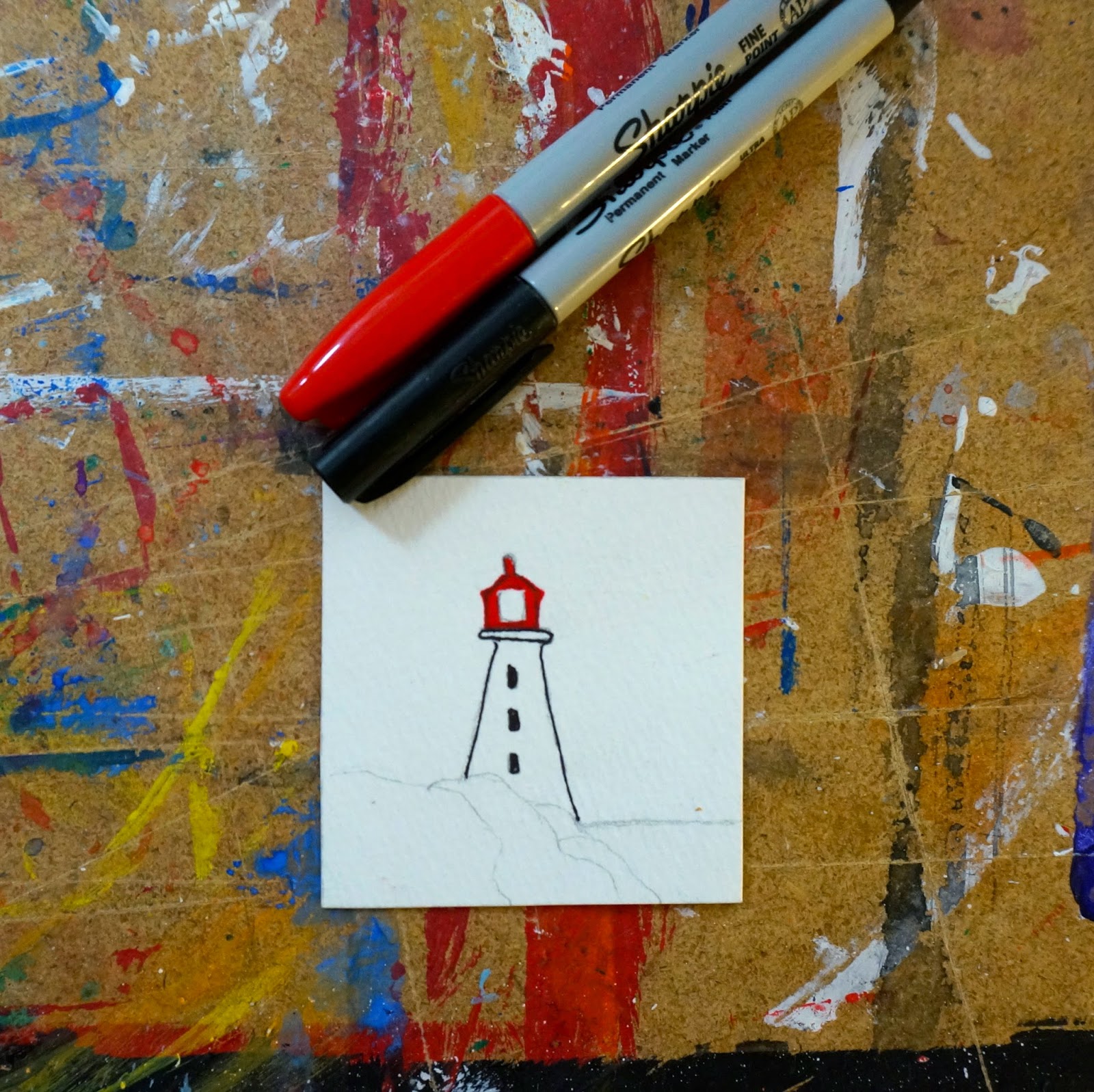 that artist woman: Landscape Inchies Part 2