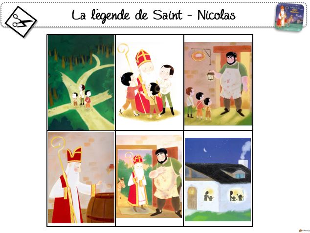 La classe de Sanléane: La légende de Saint-Nicolas des éditions Auzou